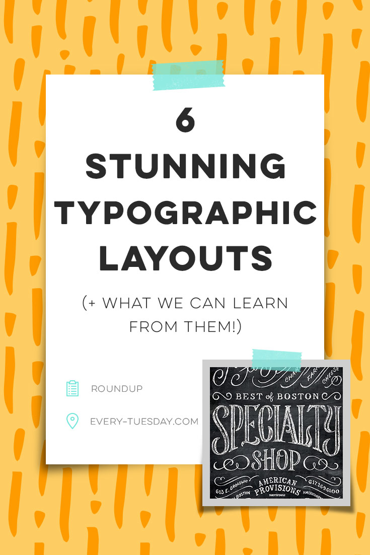6 Stunning Typographic Layouts (+ what we can learn from them!) - Every ...