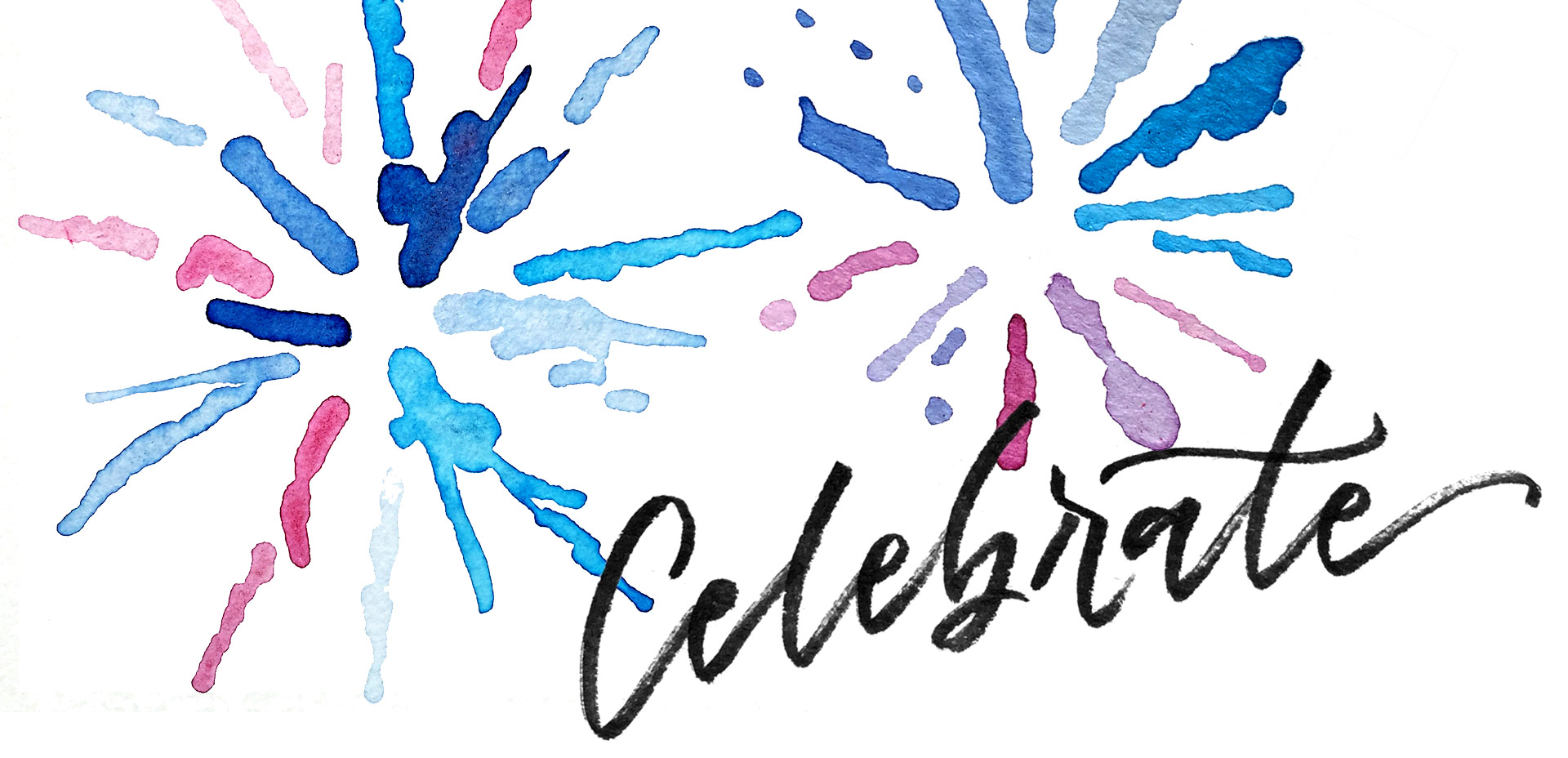 Create Quick and Colorful Watercolor Fireworks - Every-Tuesday | Blog ...