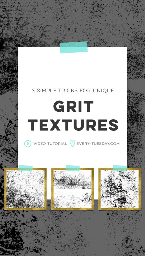 3 Simple Tricks for Unique Grit Textures - Every-Tuesday | Blog | Every ...