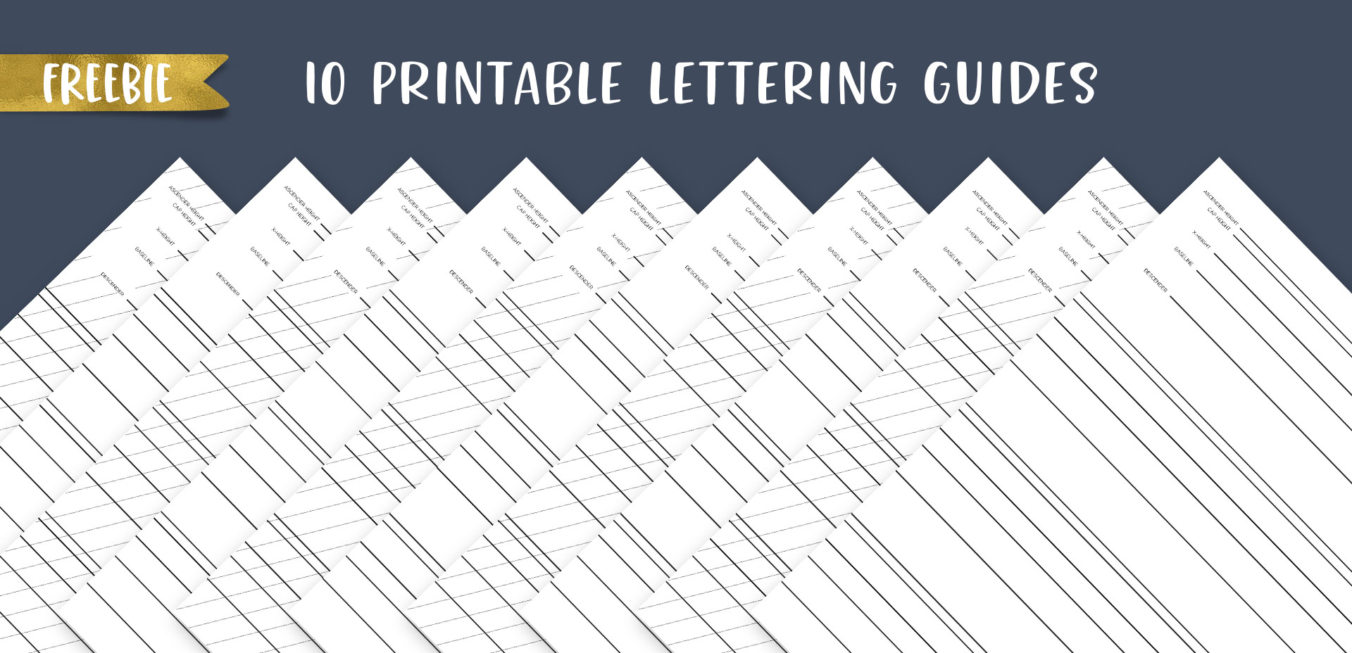10 Printable Lettering Guides - Every-Tuesday | Blog | Every-Tuesday