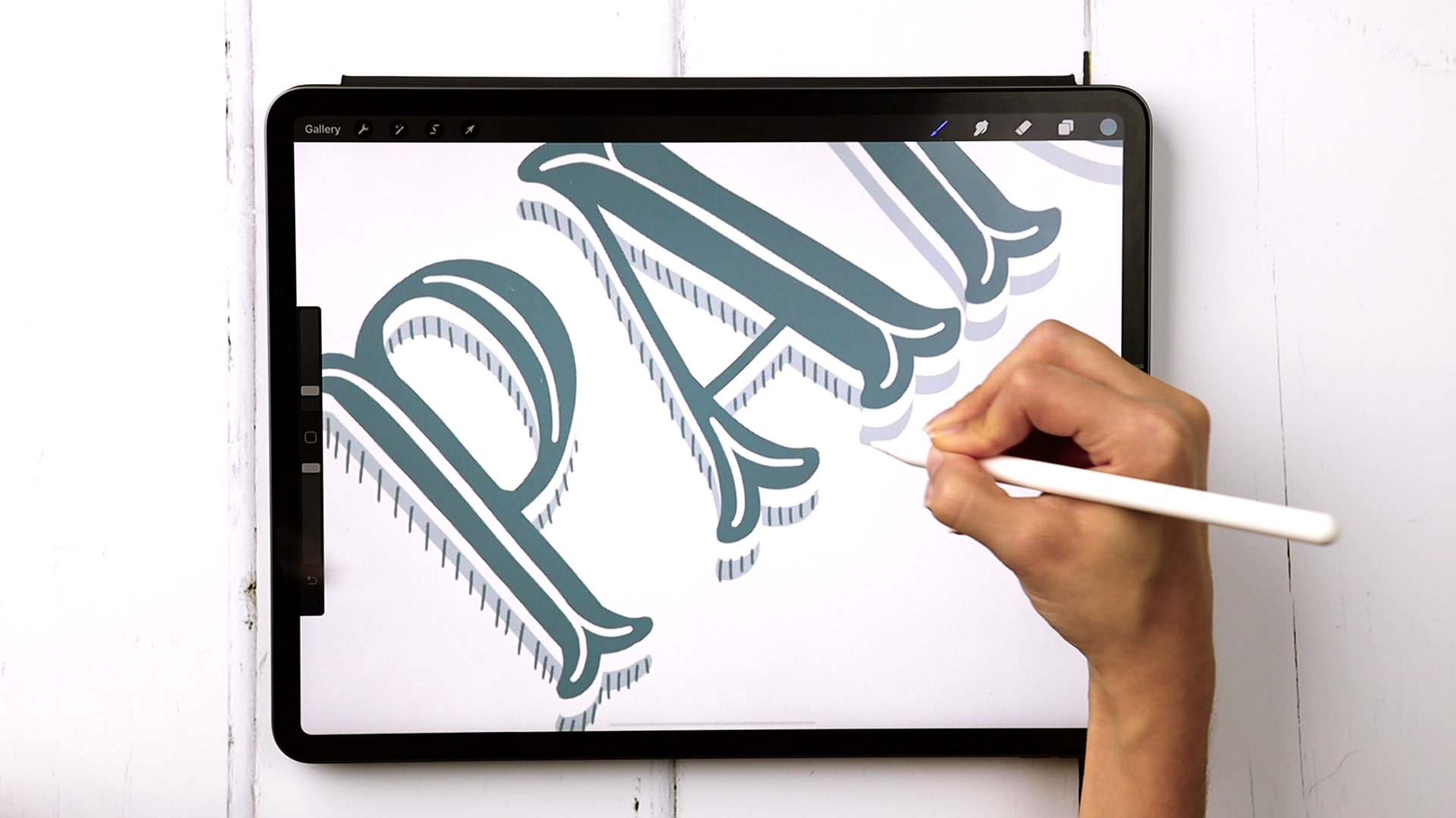 Decorative Serif Lettering in 4 Steps - Every-Tuesday | Blog | Every ...