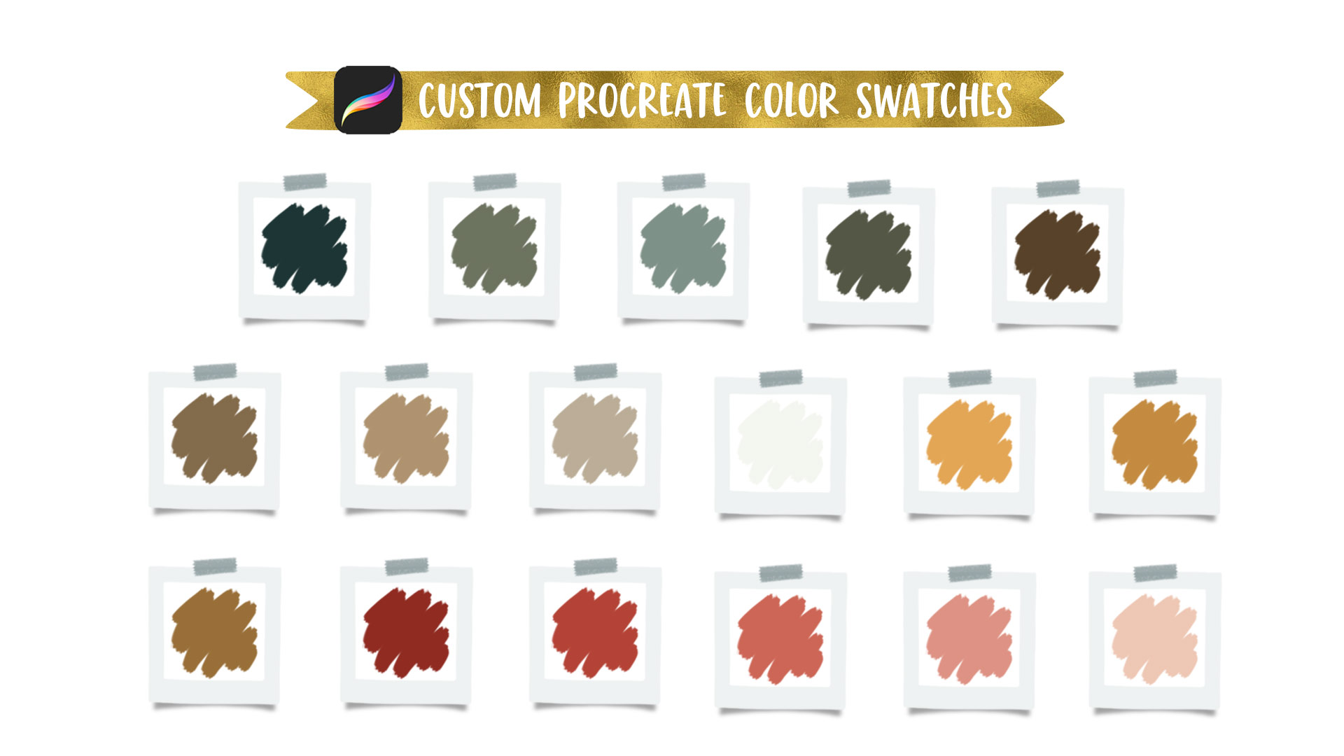 Flat Winter Florals Tutorial colors - Every-Tuesday | Blog | Every-Tuesday