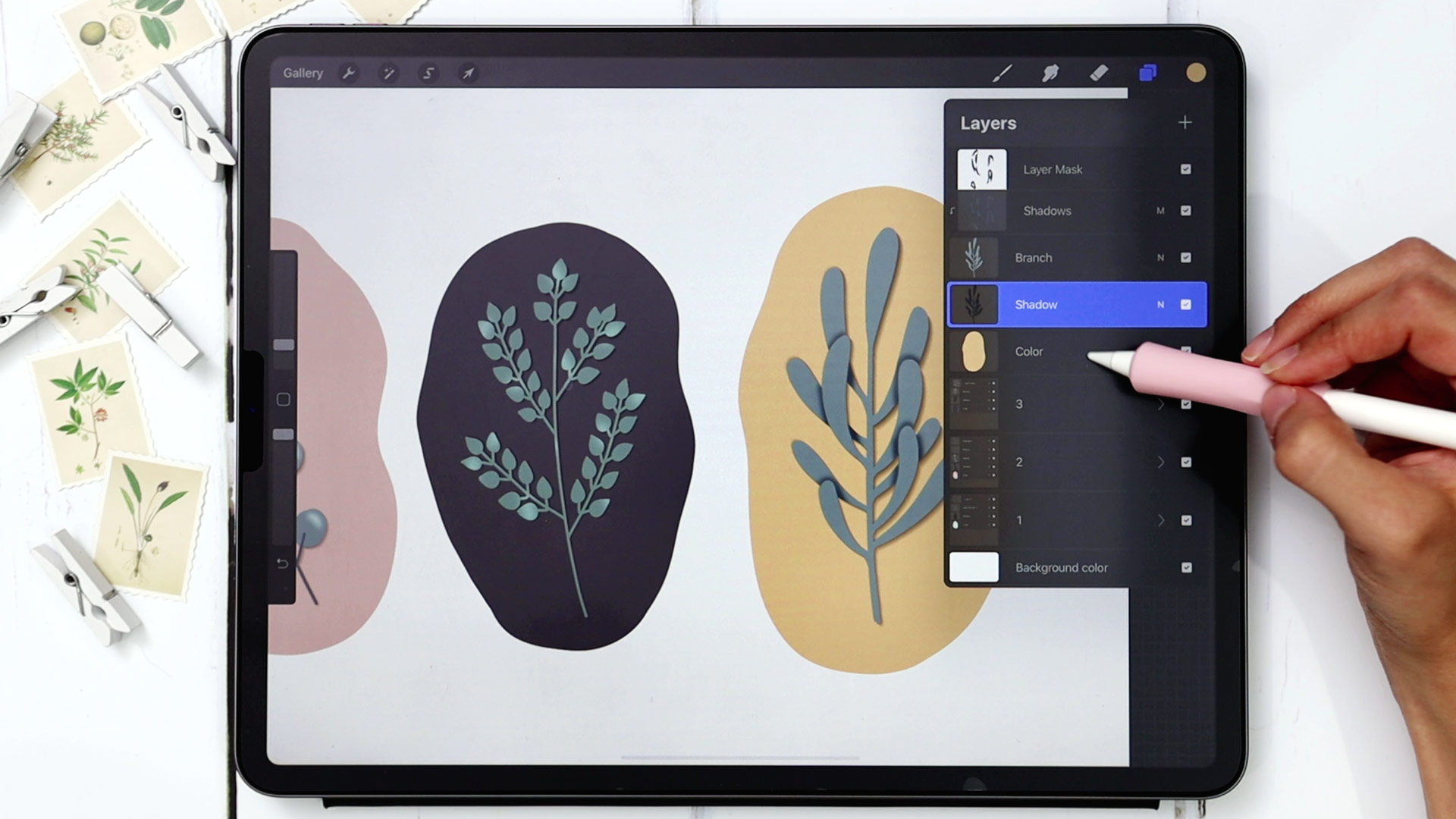 Leafy Branches Anyone Can Draw in Procreate - Every-Tuesday | Blog | Every-Tuesday