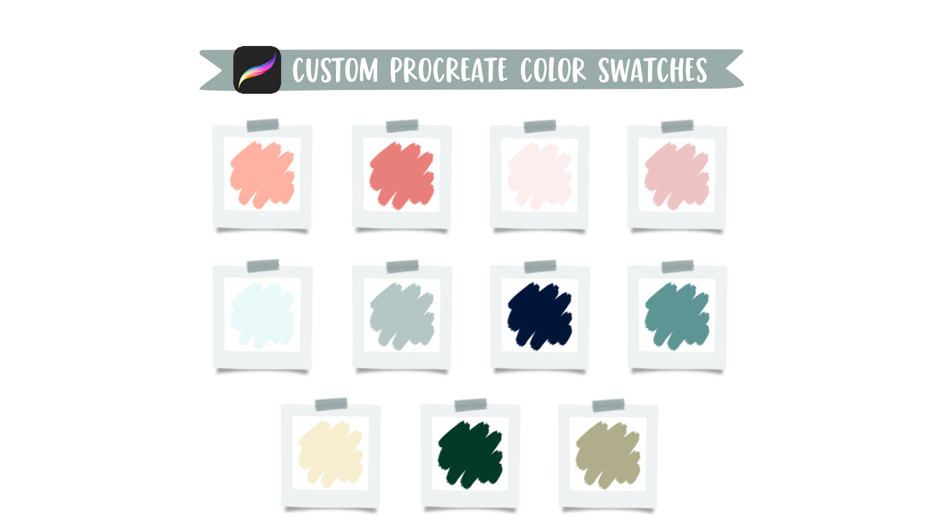 Floral Postage Stamps Tutorial colors - Every-Tuesday | Blog | Every ...